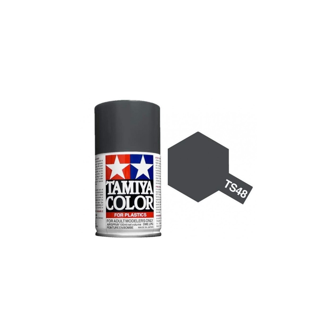 Tamiya - Smalto spray TS-48 Gunship Grey 100 ml