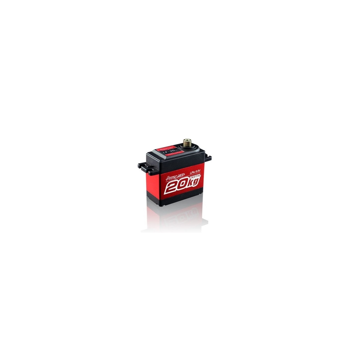 Power HD-Servocomando HD LF-20MG DIGITAL DOUBLE BB-ALU CASE-MET GEAR(20 ...
