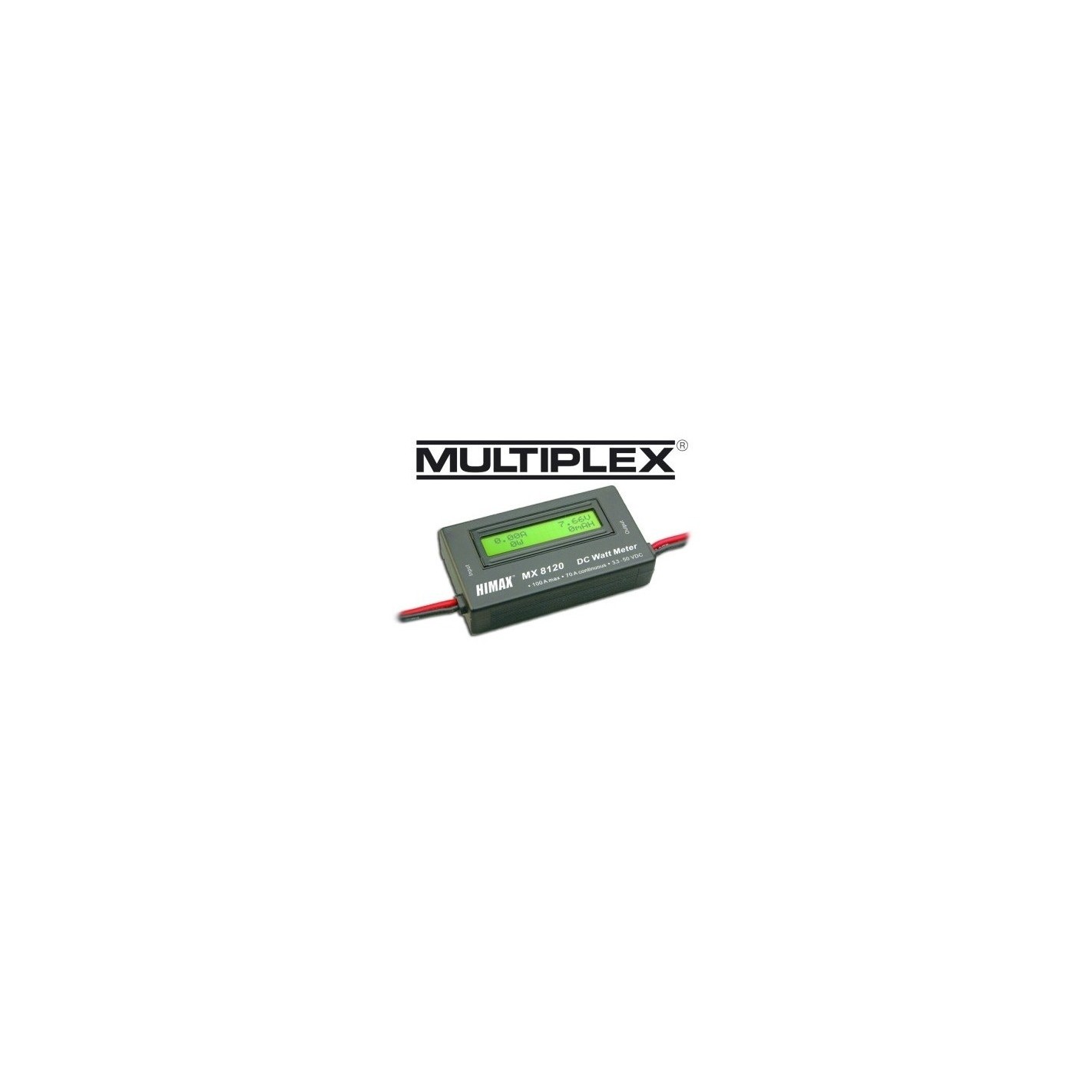Multiplex - MX 8120 Watt Meter Misuratore di tensioni e correnti