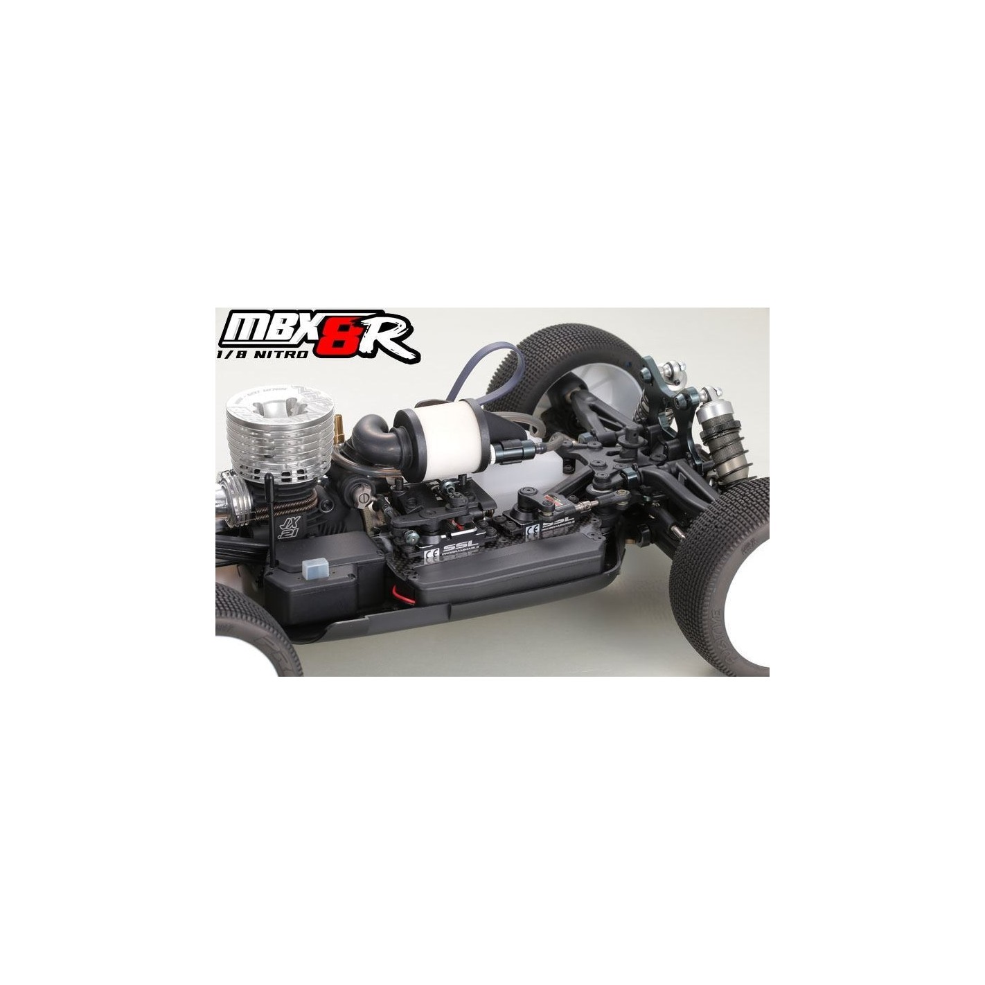 Mugen Seiki MBX8R 1/8 Off-Road RC Competition Nitro Buggy Kit E2027