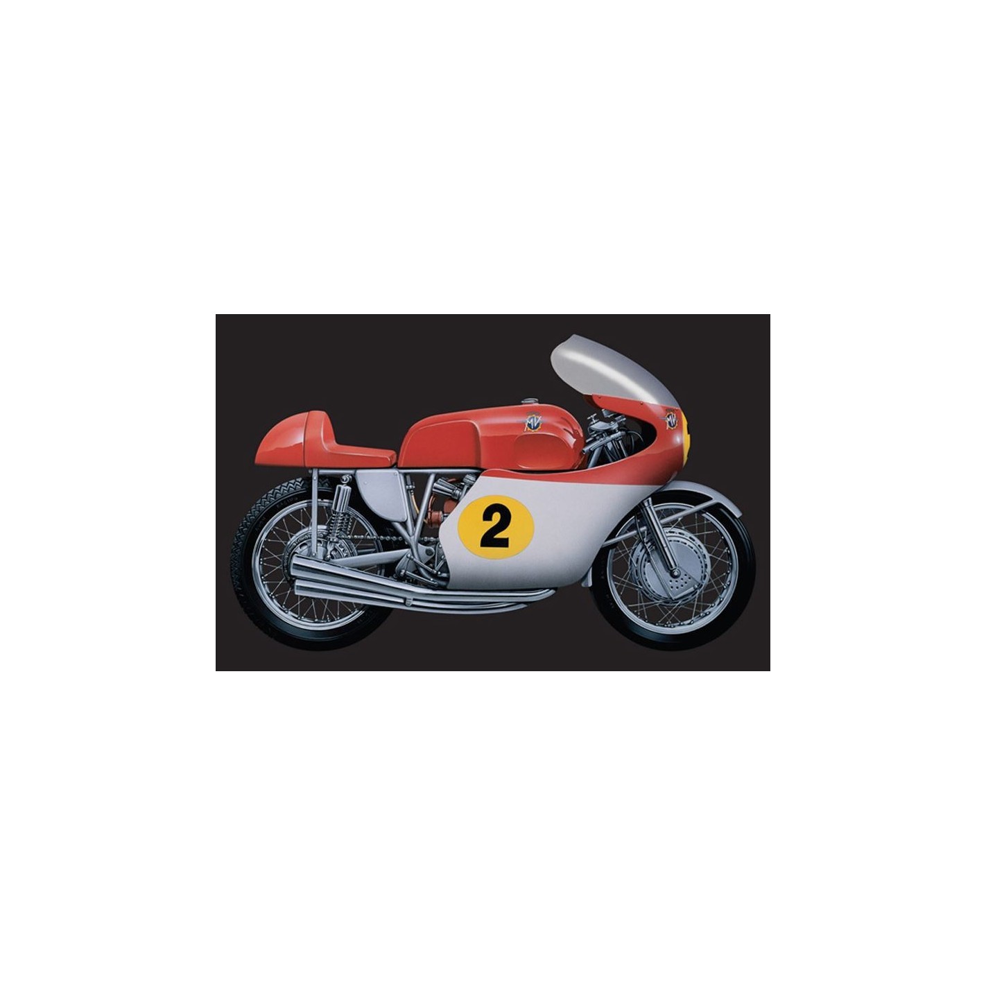 Italeri MV AGUSTA 500 cc. 4 CYLINDERS - 1964 In kit montaggio ITA4630