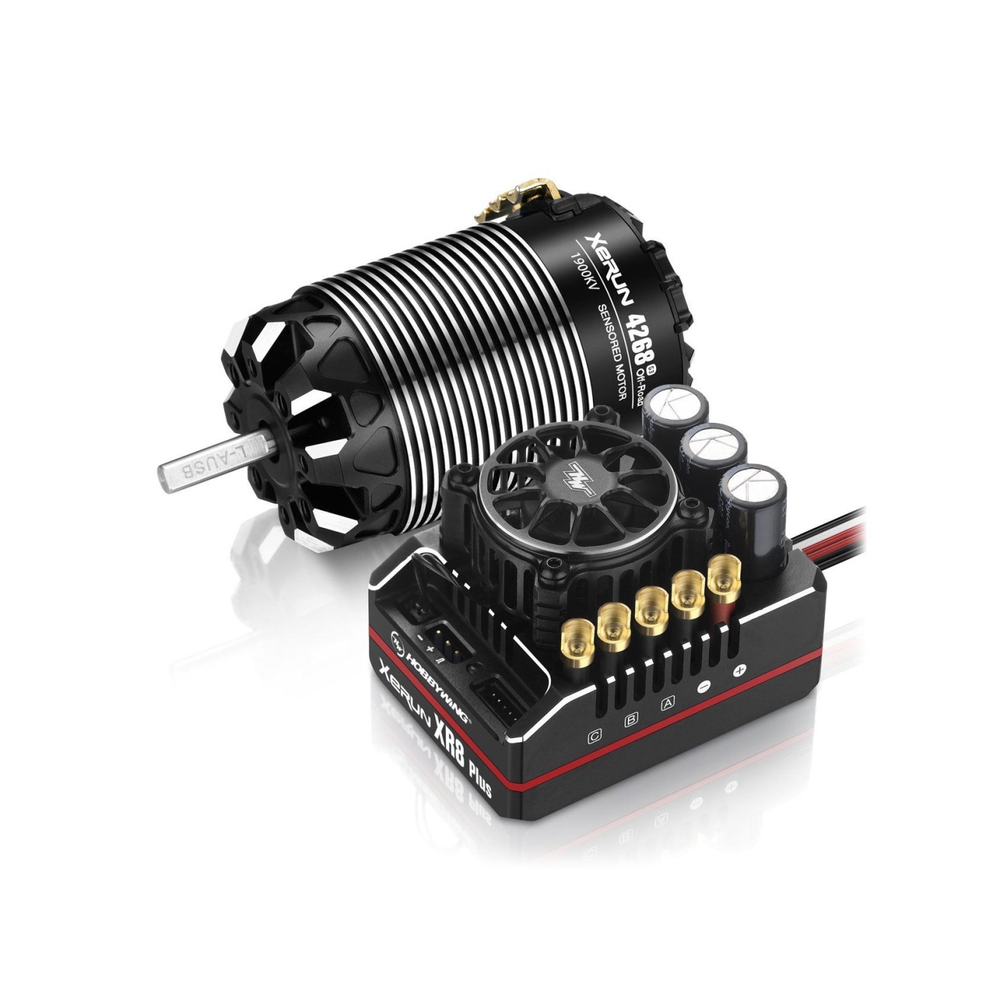 Hobbywing Xerun XR8 Plus G2S Combo with 4268 1900kV Motor Off-Road 38020500