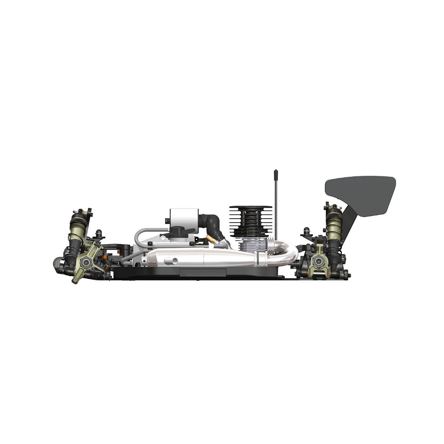 HB RACING D8 World Spec WS 1/8 Competition Nitro Buggy in kit