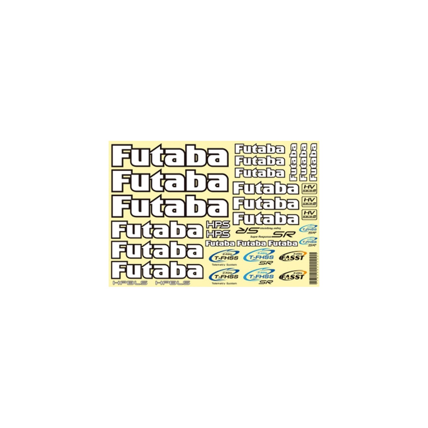 Decals Futaba per Automodelli